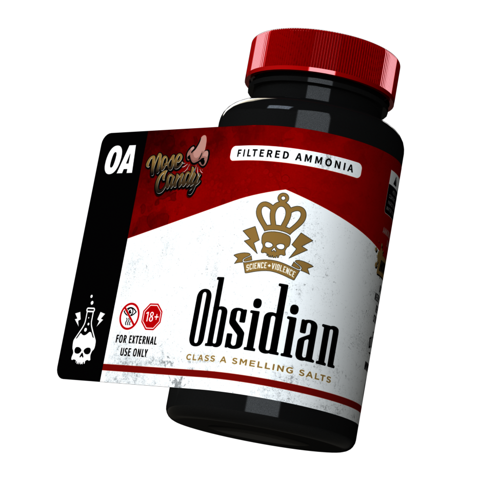 Nose Candy™ - Tobacco - Athletic Smelling Salts by Obsidian Ammonia