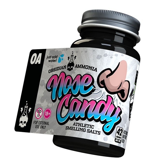 Nose Candy™ - Athletic Smelling Salts by Obsidian Ammonia